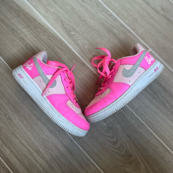 Nike | Shoes | Bright Pink Barbie Edition Air Force S Af1 Size 13 ...
